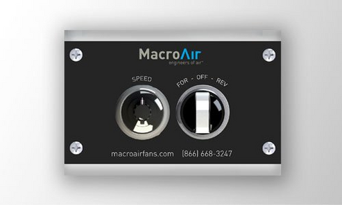 MacroAir AirLegacy Industrial HVLS Ceiling Fan | 10ft to 24ft Options ...